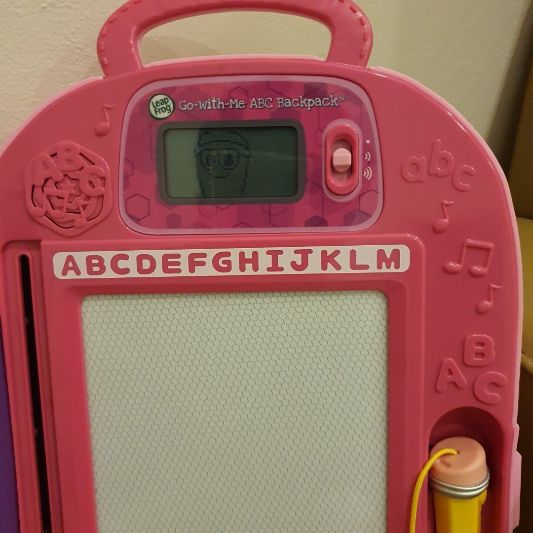 Leapfrog Mr Pencil Go with Me ABC Backpack, Babies & Kids, Infant ...