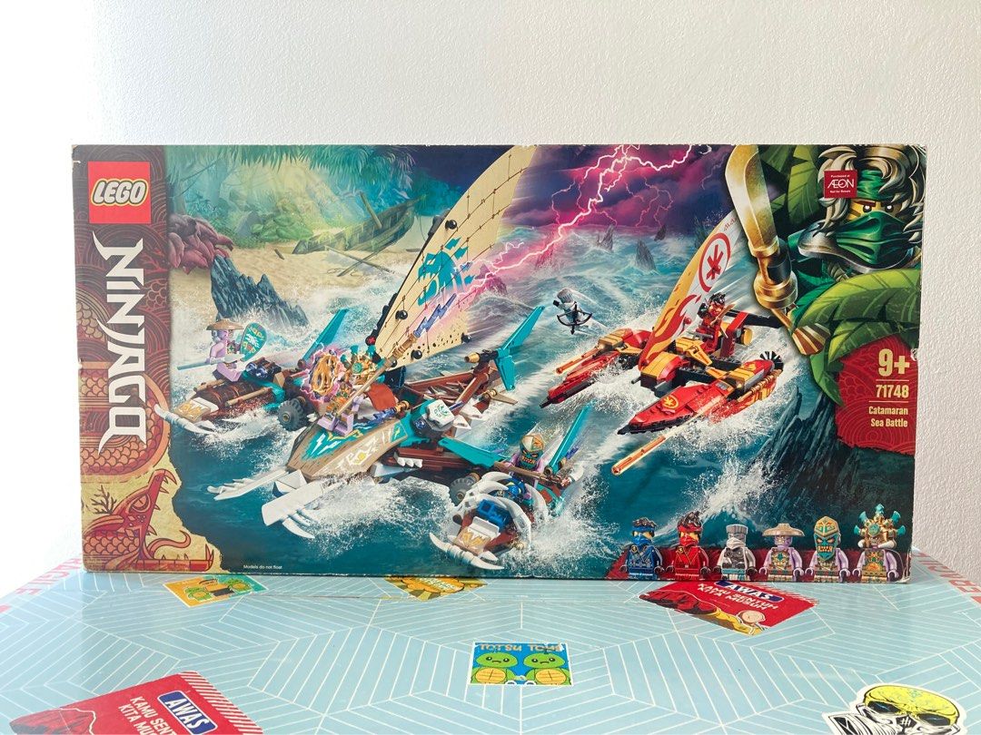 Lego 71748 Ninjago Catamaran Sea Battle, Hobbies & Toys, Toys & Games ...