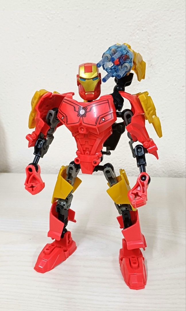 Lego Compatible Iron Man, Hobbies & Toys, Toys & Games on Carousell