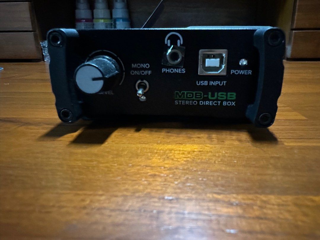 Mackie MDB-USB stereo Direct Box, Audio, Other Audio Equipment on Carousell