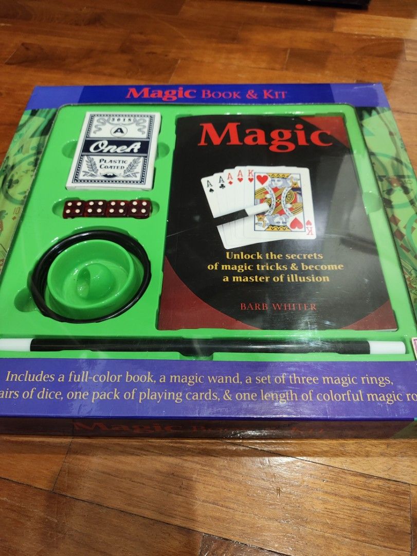 Magic Book and Kit, Hobbies & Toys, Toys & Games on Carousell