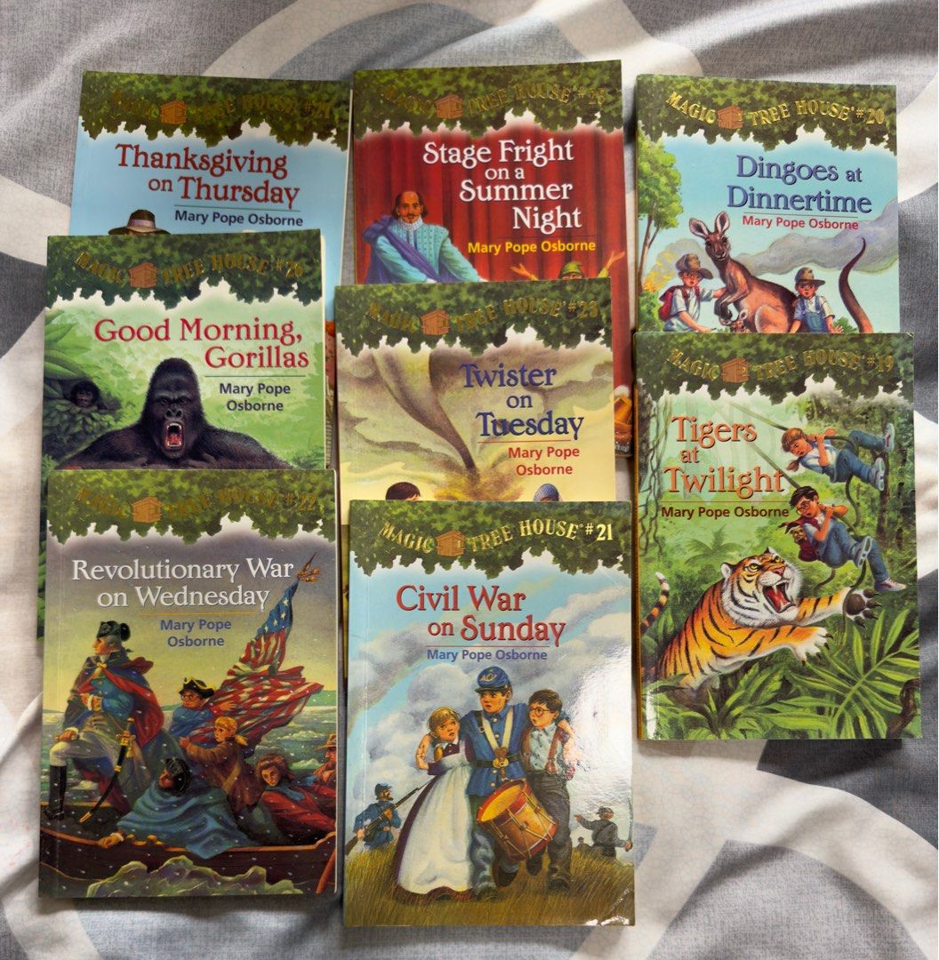 Magic tree house set 28 books full set, Hobbies & Toys, Books ...