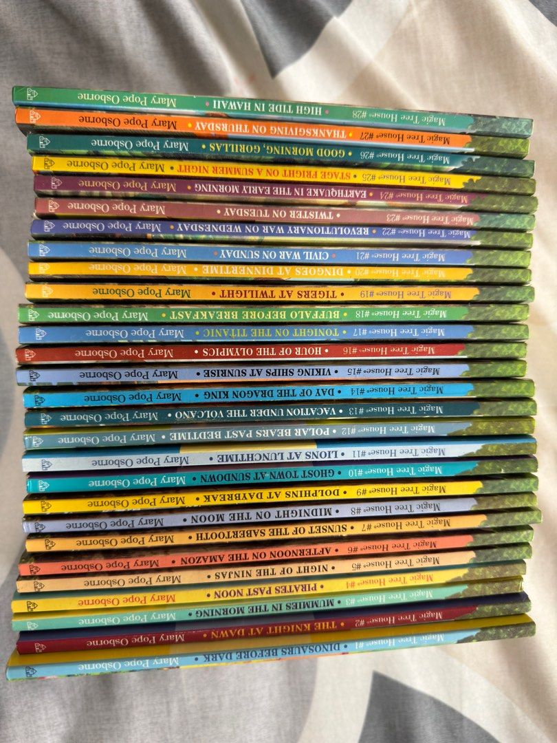 Magic tree house set 28 books full set, Hobbies & Toys, Books ...
