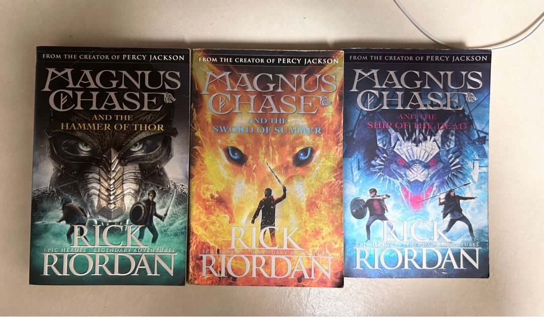 Magnus Chase by Rick Riordan, Hobbies & Toys, Books & Magazines ...