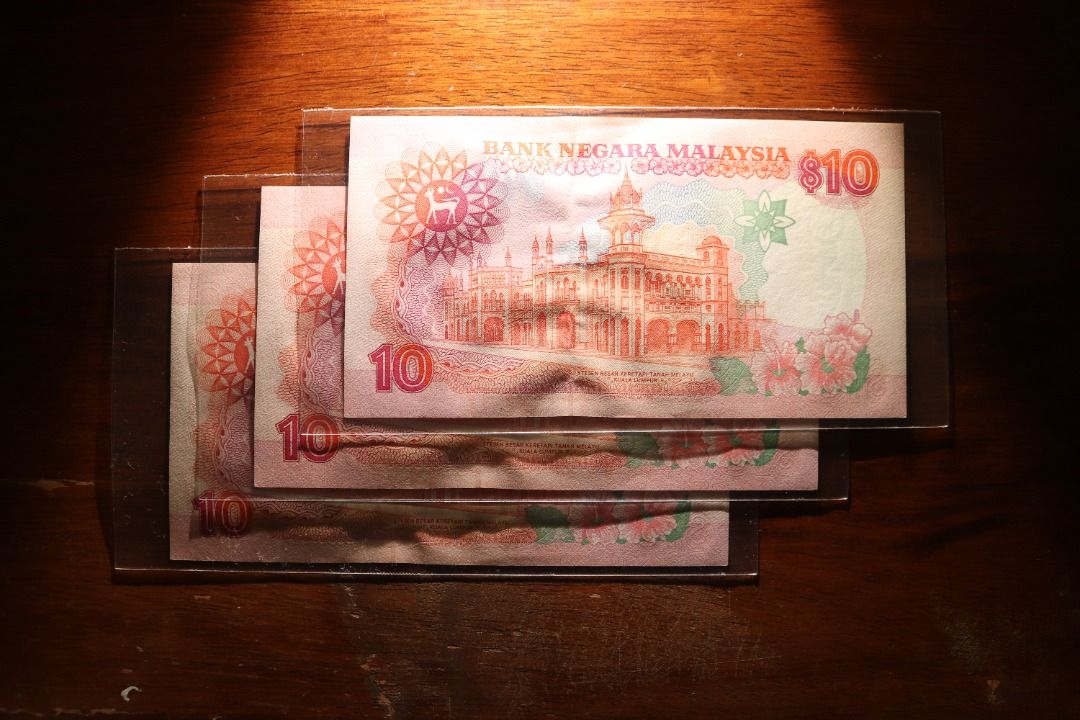 Malaysia RM10 UNC Jaafar 3pc Running Number Combo S6 Year 6th Series ...