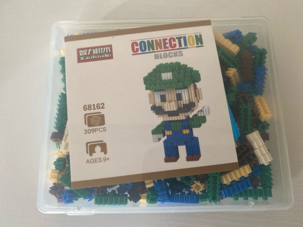 Mario Blocks FREE SHIPPING!, Hobbies & Toys, Toys & Games on Carousell