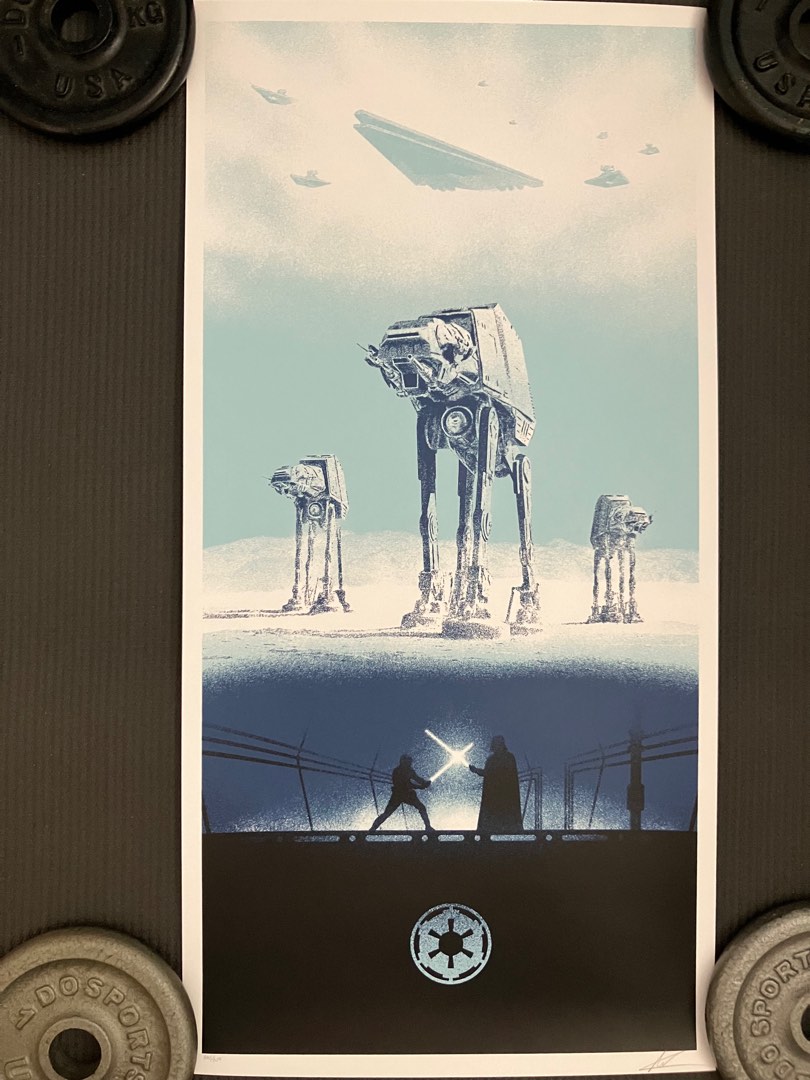 Marko Manev Triptych Star Wars, Hobbies & Toys, Memorabilia ...