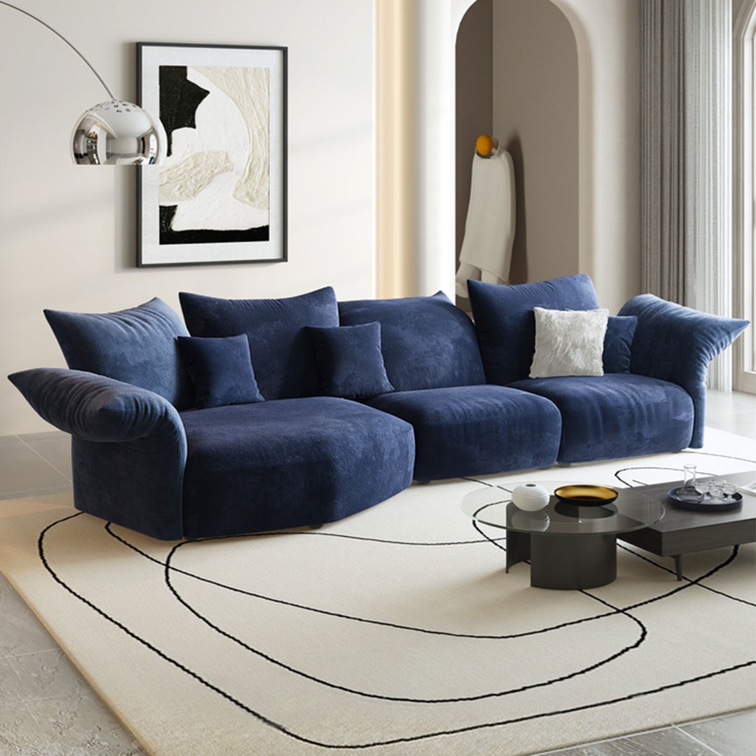 MAS-1573 Masdio Modern Fabric Sofa, Furniture & Home Living, Furniture ...