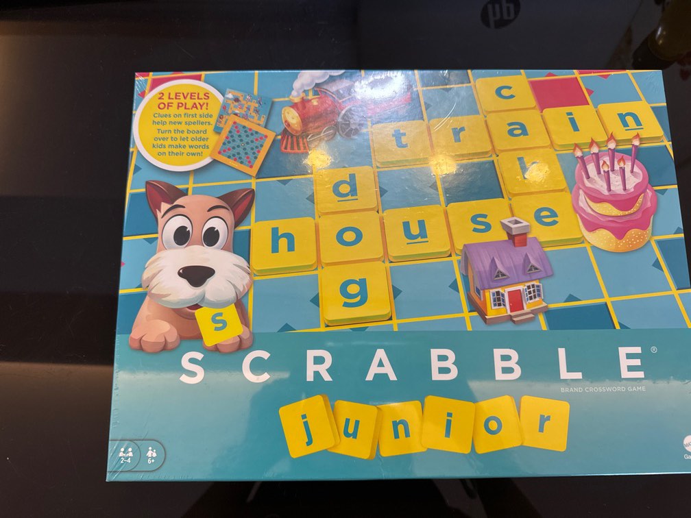 Mattel Scrabble Junior, Hobbies & Toys, Toys & Games on Carousell