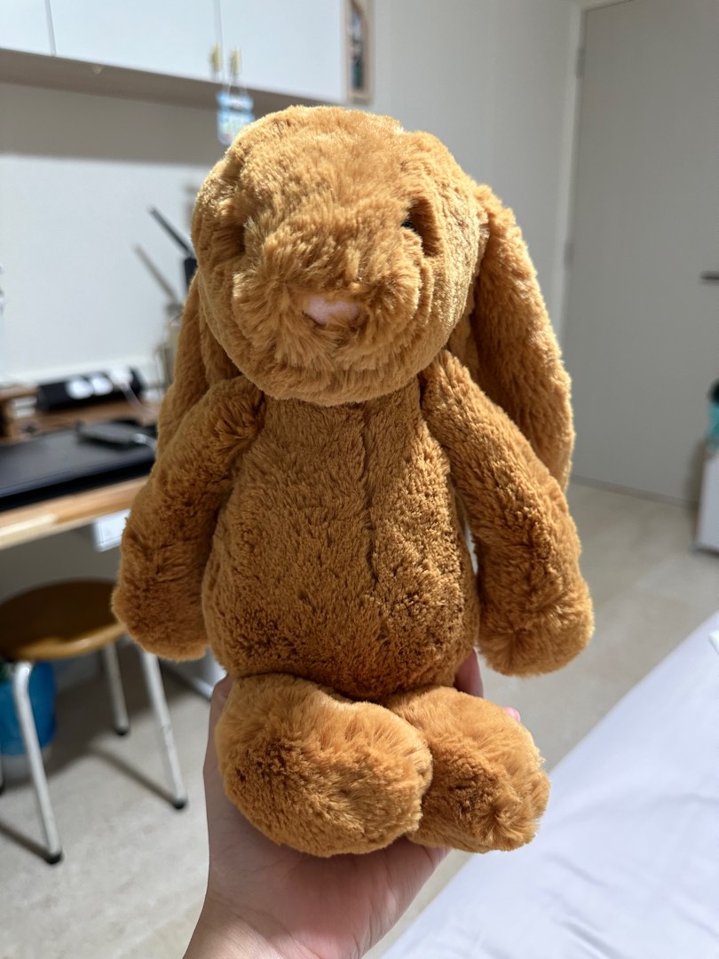 Medium Bashful Golden Bunny Jellycat, Hobbies & Toys, Toys & Games on ...