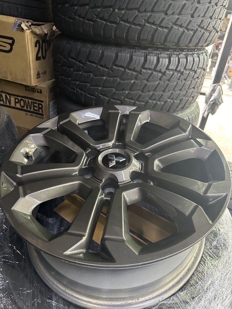 MISTUBISHI STRADA STOCK RIMS, Car Parts & Accessories, Mags and Tires ...