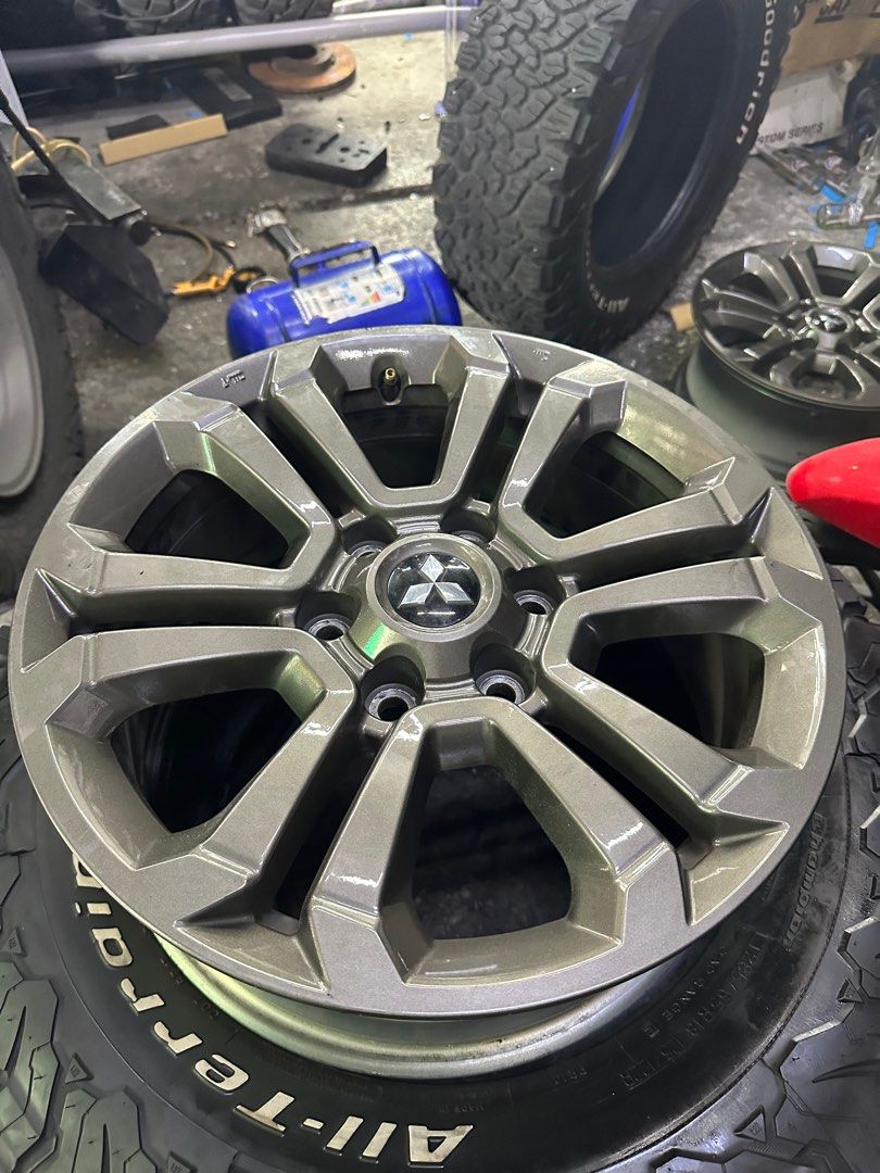 MISTUBISHI STRADA STOCK RIMS, Car Parts & Accessories, Mags and Tires ...