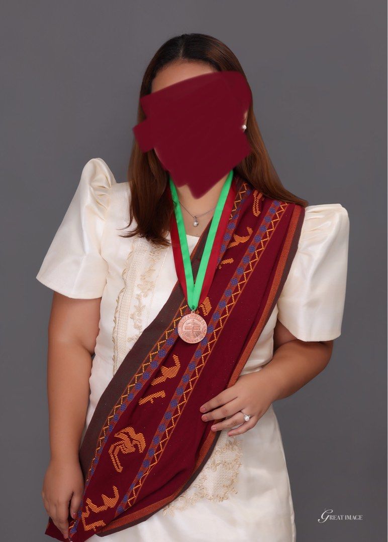 Modern Filipiniana Dress (Large - XL Body Frame), Women's Fashion ...