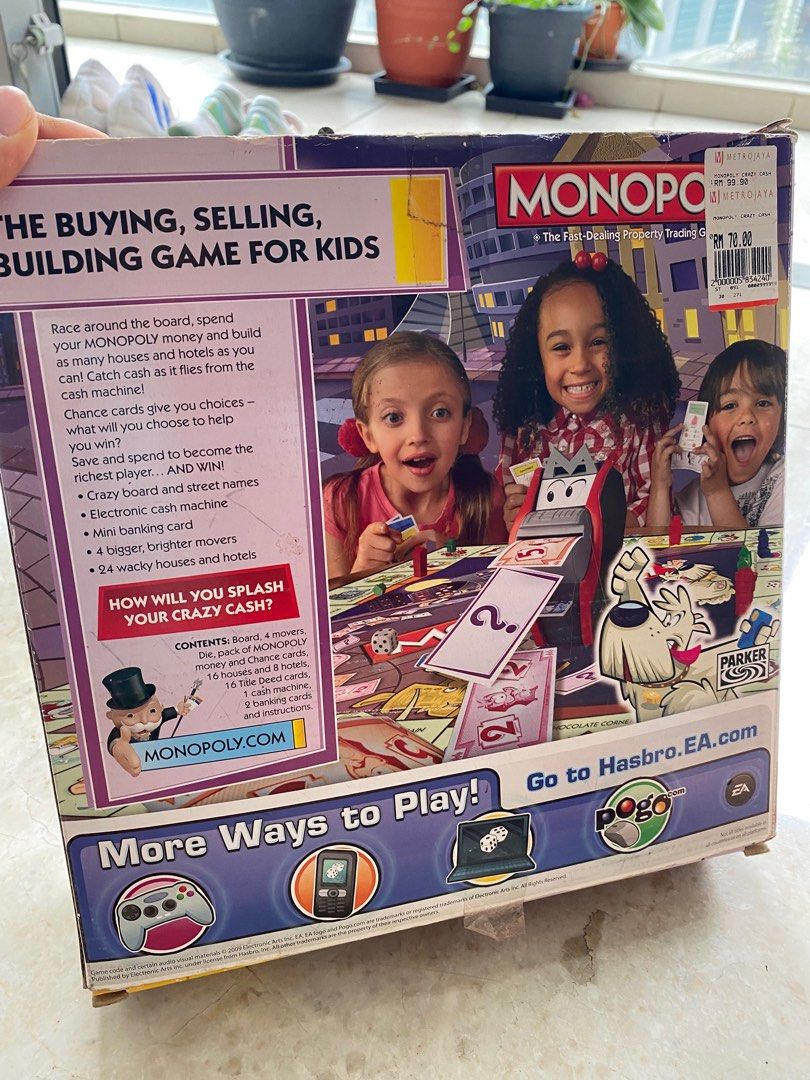 Monopoly ATM Board Game, Hobbies & Toys, Toys & Games on Carousell