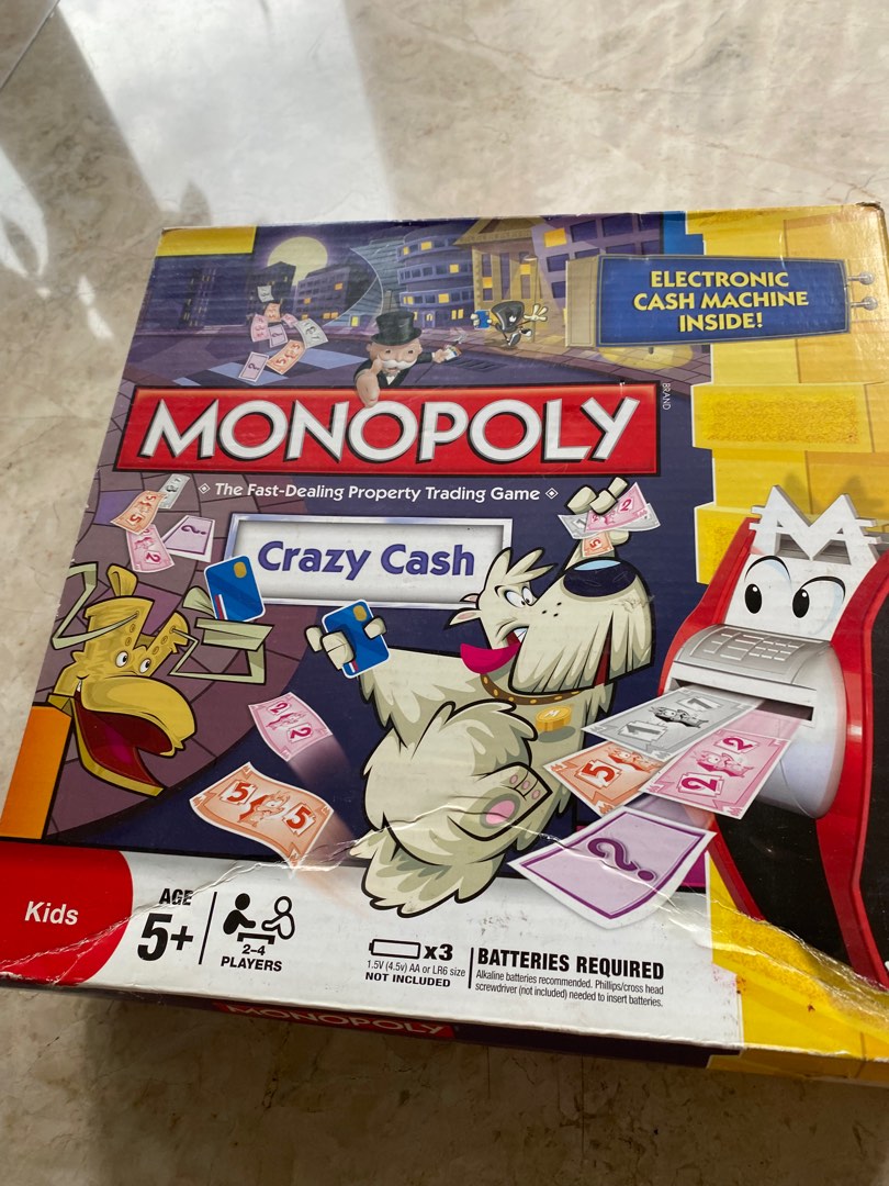 Monopoly ATM Board Game, Hobbies & Toys, Toys & Games on Carousell