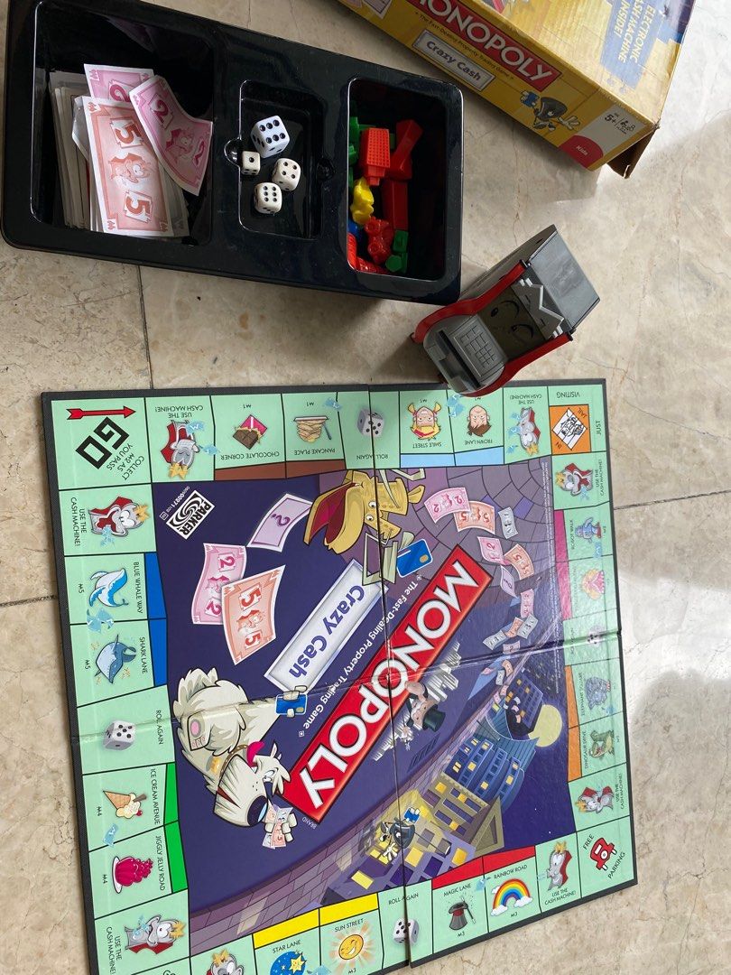 Monopoly ATM Board Game, Hobbies & Toys, Toys & Games on Carousell