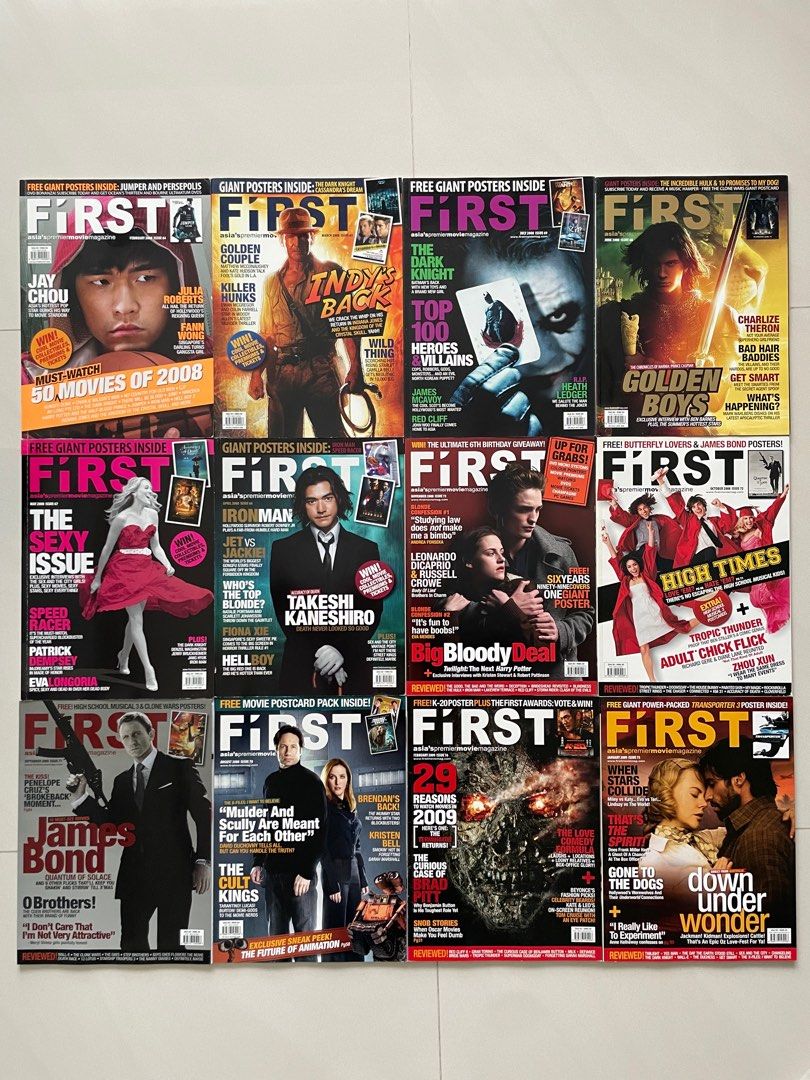 Movie magazines | First magazines, Hobbies & Toys, Books & Magazines ...