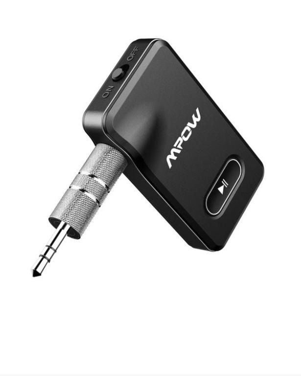 MPOW (BH129B) Flagship Bluetooth 5.0 Wireless Receiver Audio Adapter ...
