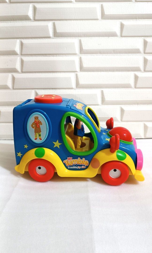 Mr Tumble vehicle & figure, Hobbies & Toys, Toys & Games on Carousell