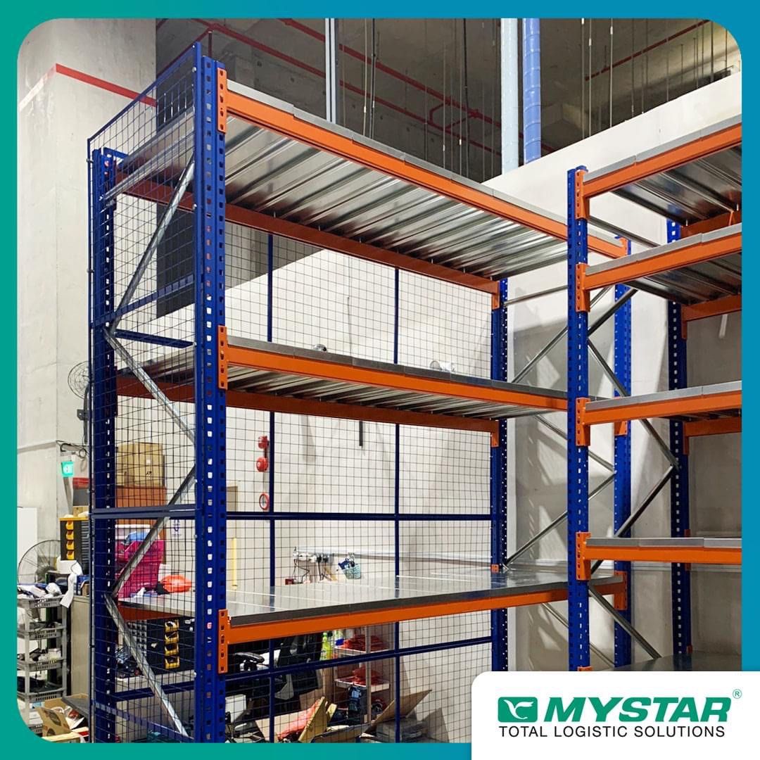 Warehouse Rack | Warehouse and Logistics Purpose Boltless Rack | MYSTAR ...