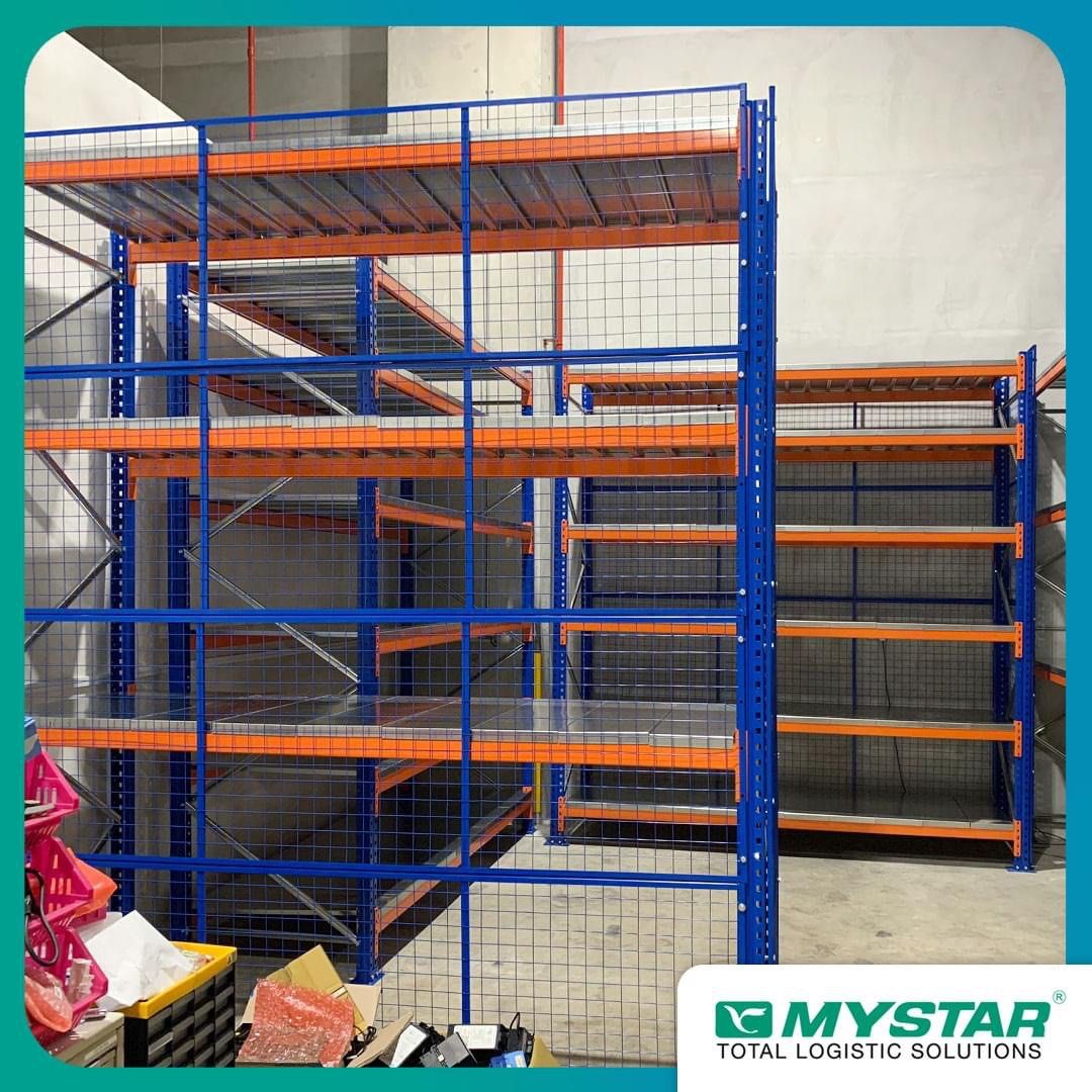 Warehouse Rack | Warehouse and Logistics Purpose Boltless Rack | MYSTAR ...