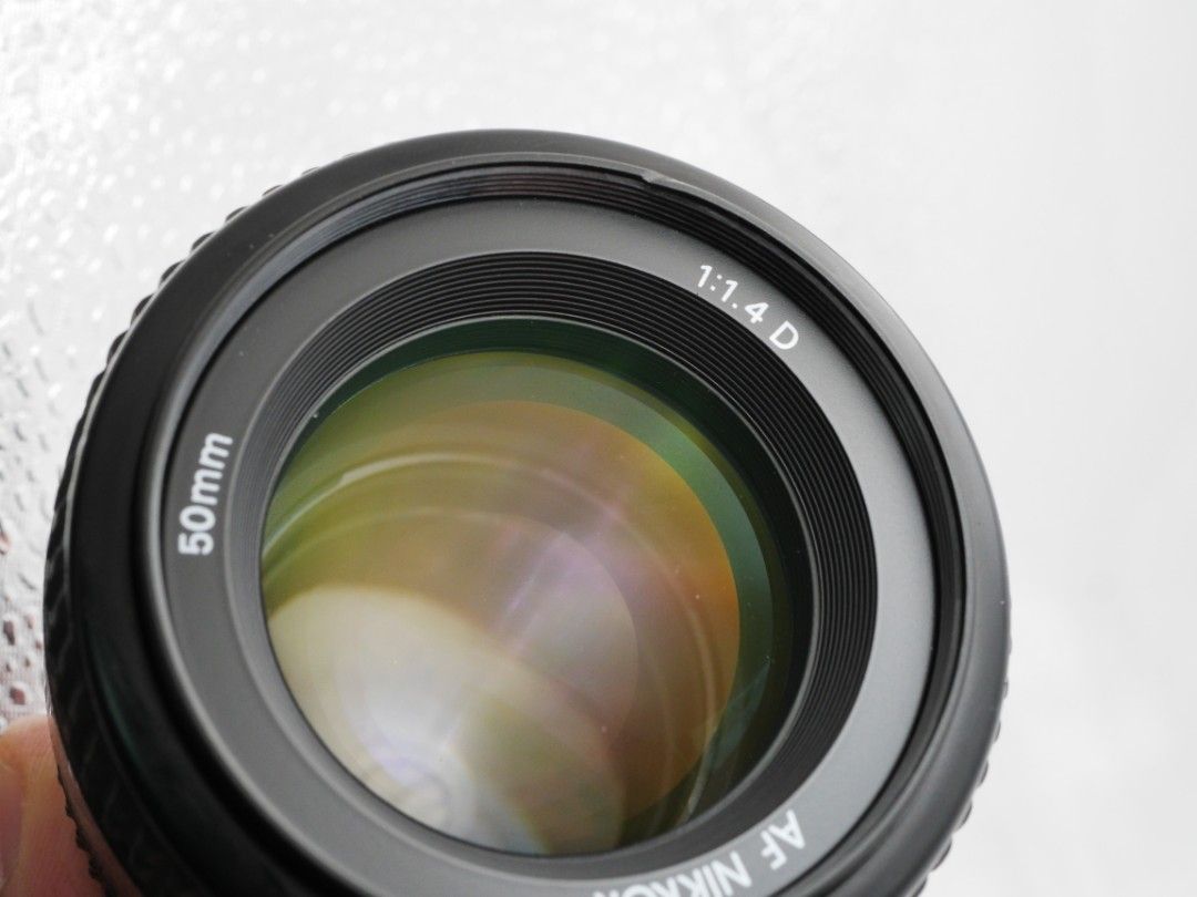Nikon AFD 50mm F1.4 Full Frame Lens [Nikon F Mount], Photography, Lens ...