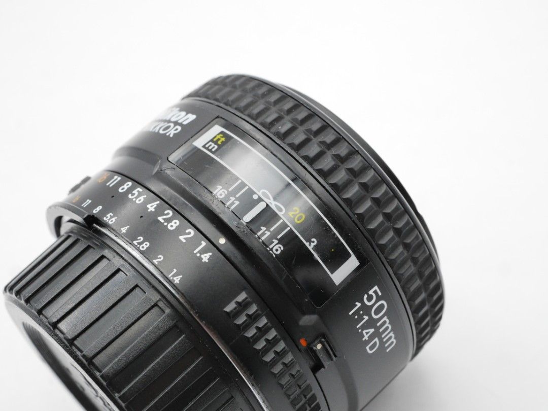 Nikon AFD 50mm F1.4 Full Frame Lens [Nikon F Mount], Photography, Lens ...