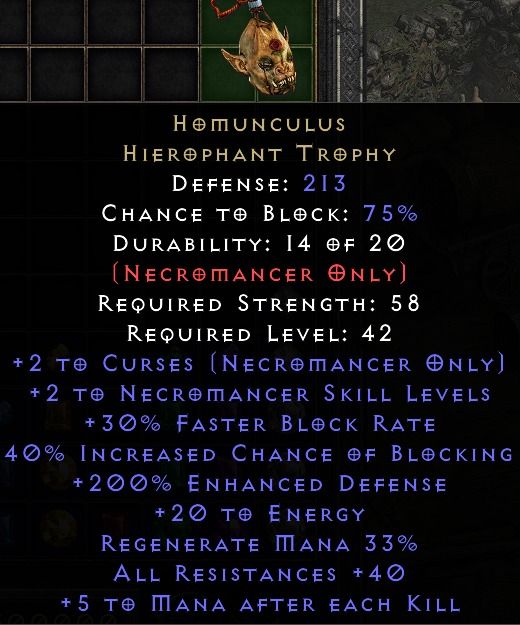 (Non-Ladder) Perfect 200%ed Homunculus . D2R, Video Gaming, Gaming ...