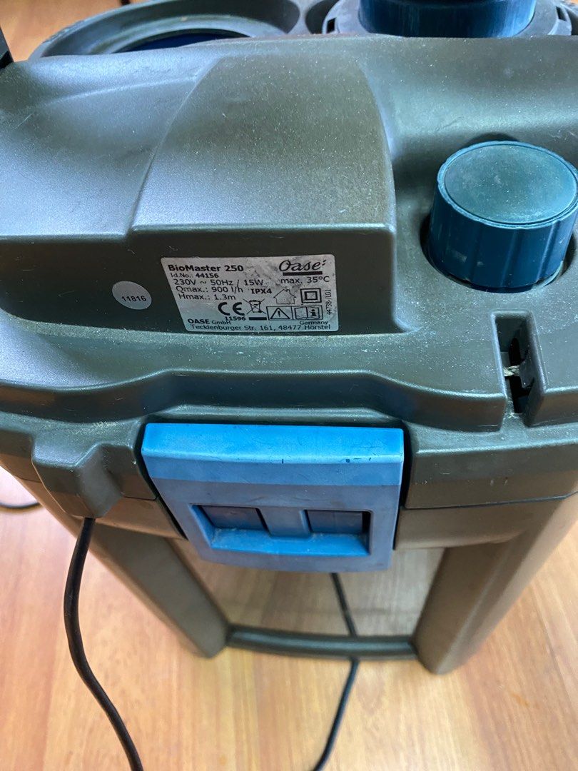 oase 250 aquarium fish tank canister filter, Pet Supplies, Homes ...