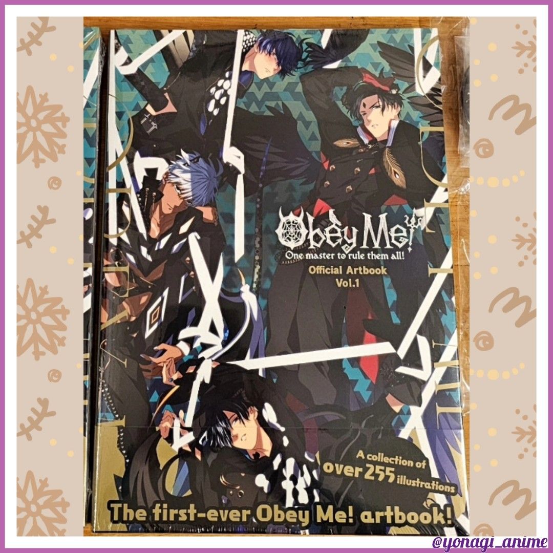 Obey me Official Artbook Vol.1 英版, 興趣及遊戲, 收藏品及紀念品, 明星周邊 - Carousell