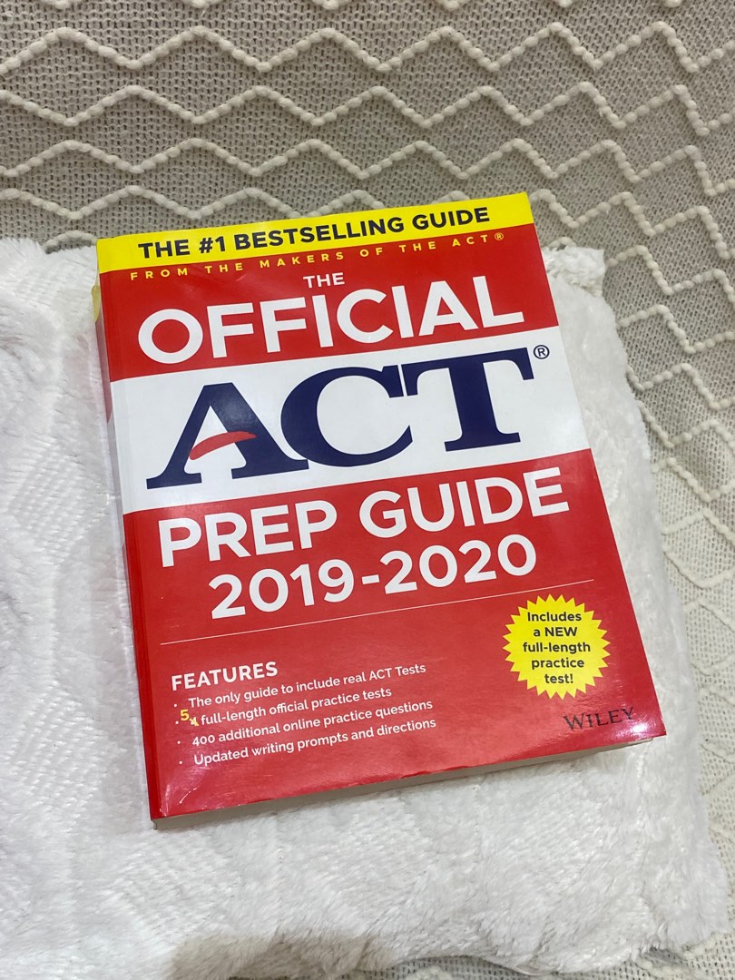 Official ACT Prep Guide 2019-2020, Hobbies & Toys, Books & Magazines ...