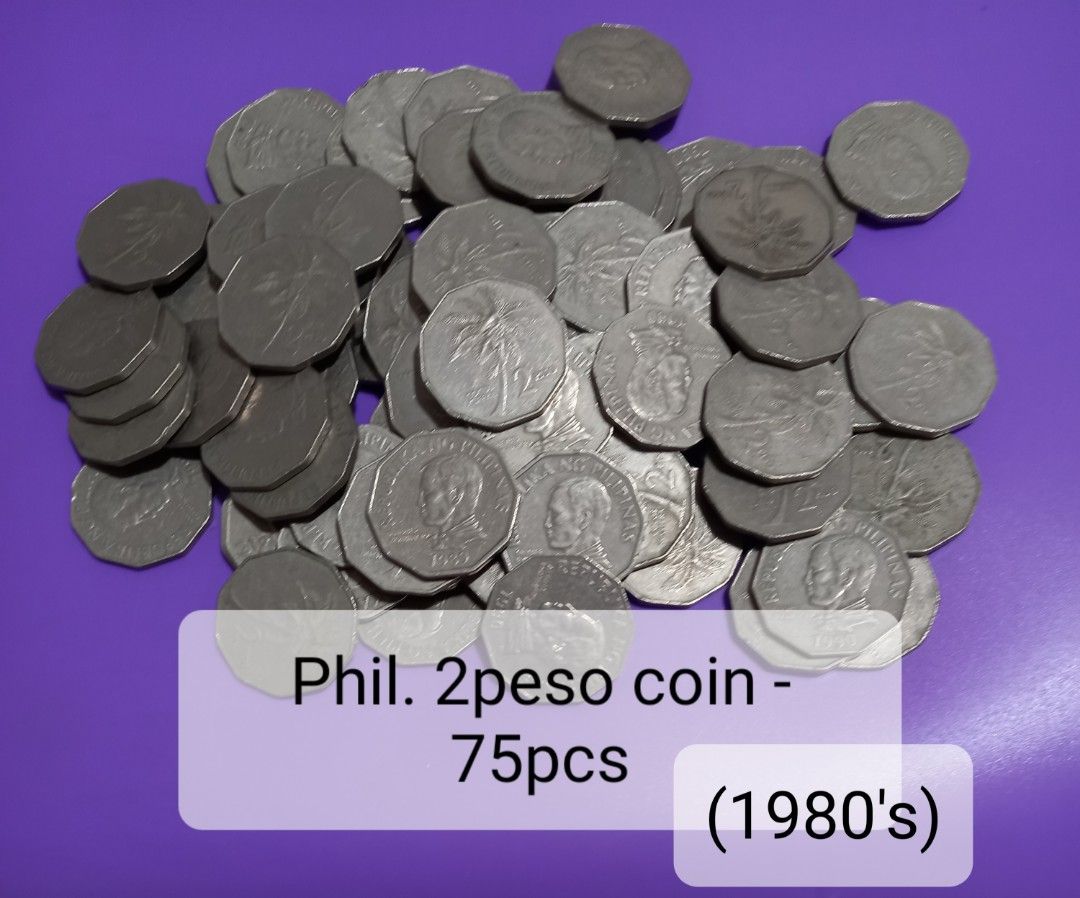 Old Phil. Peso coins, Hobbies & Toys, Memorabilia & Collectibles ...