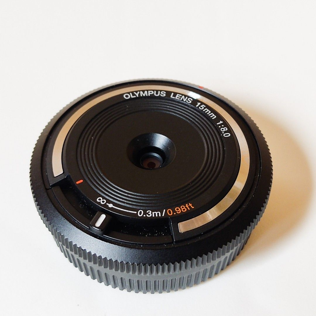 Olympus M43 15mm f8 Body cap lens, Photography, Lens & Kits on Carousell