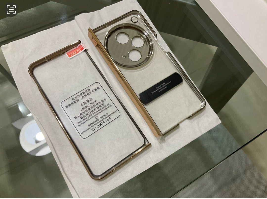 Oppo Find N3 Fold Case (Transparent), Mobile Phones & Gadgets, Mobile ...