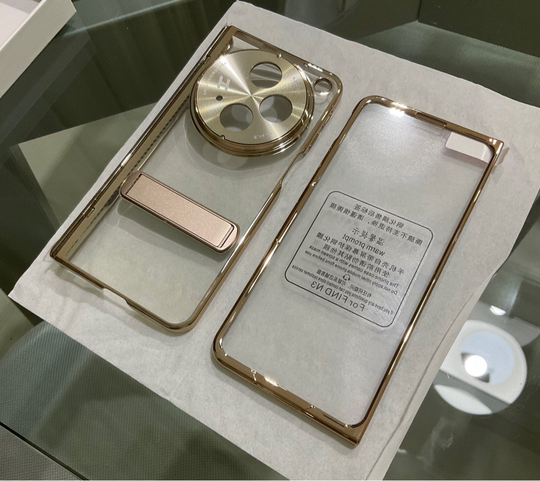 Oppo Find N3 Fold Case (Transparent), Mobile Phones & Gadgets, Mobile ...