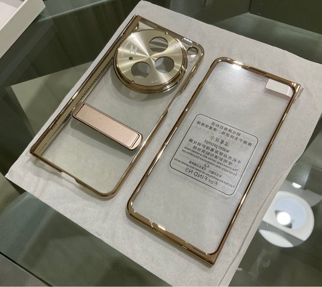 Oppo Find N3 Fold Case (Transparent), Mobile Phones & Gadgets, Mobile ...