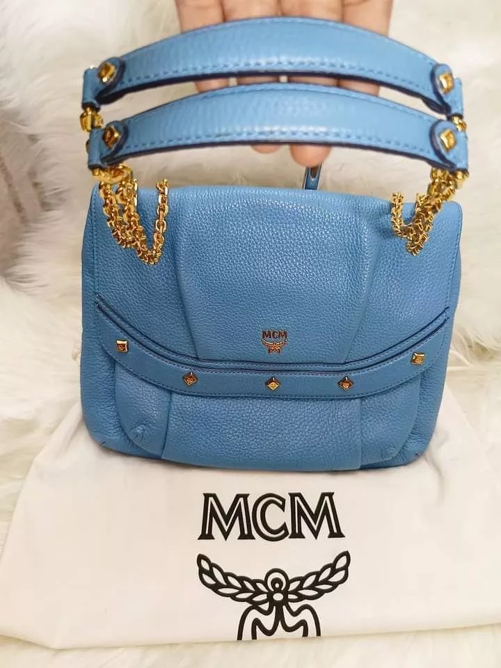 Original MCM Convertible Chain Sling, Luxury, Bags & Wallets on Carousell