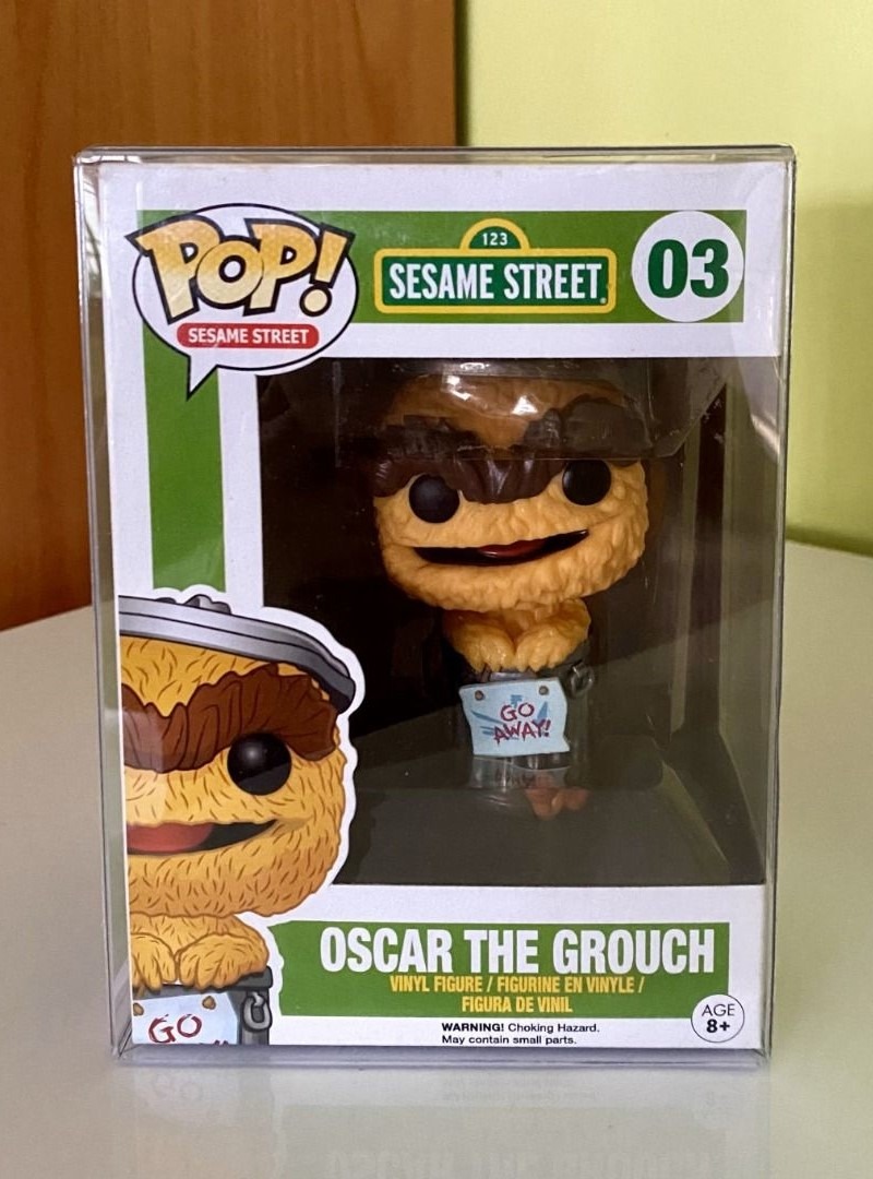 Oscar the Grouch (Orange) #03 (Funko Pop! Cartoons: Sesame Street ...