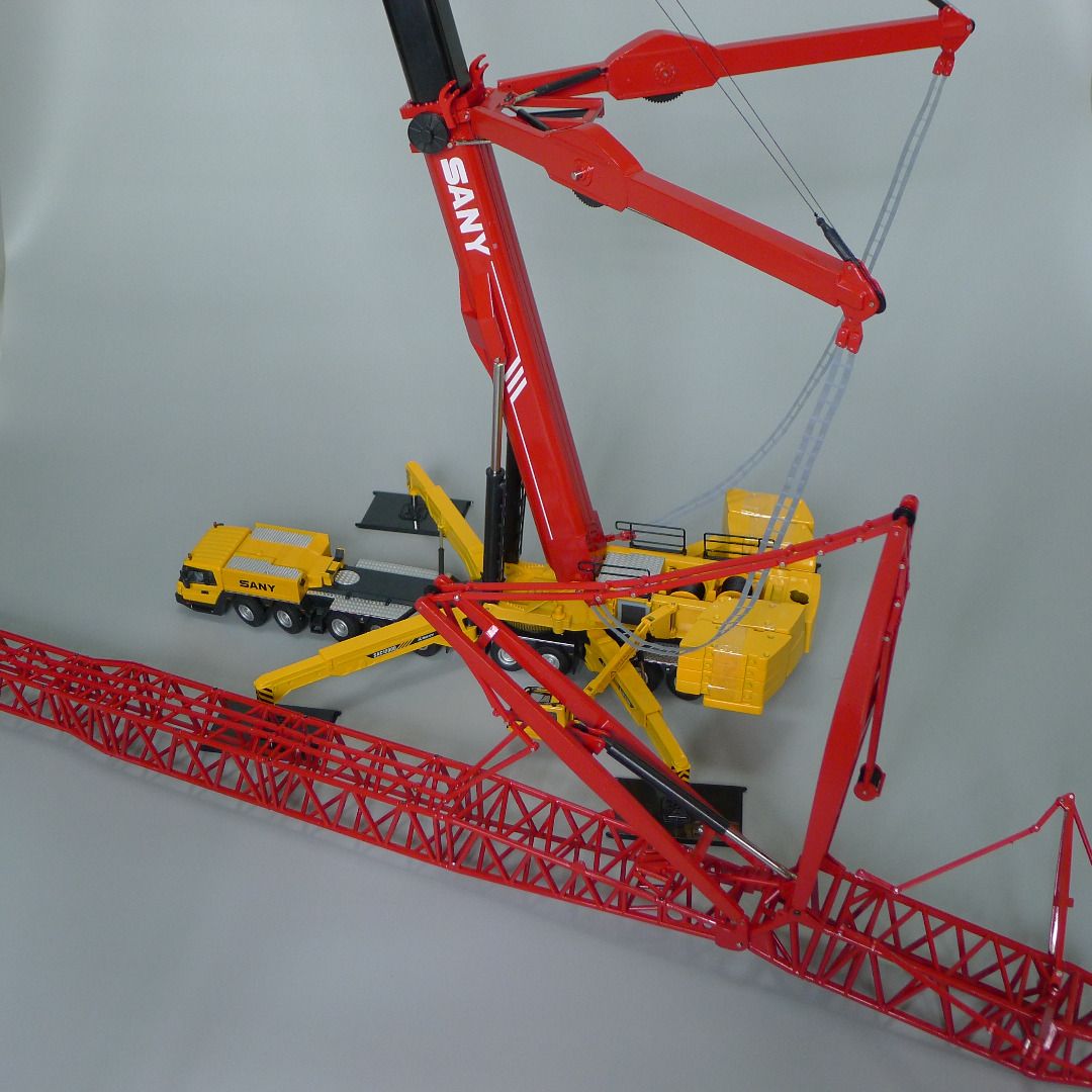 Out of production 1:50 scale Sany SAC12000 1200 Tonne all terrain ...