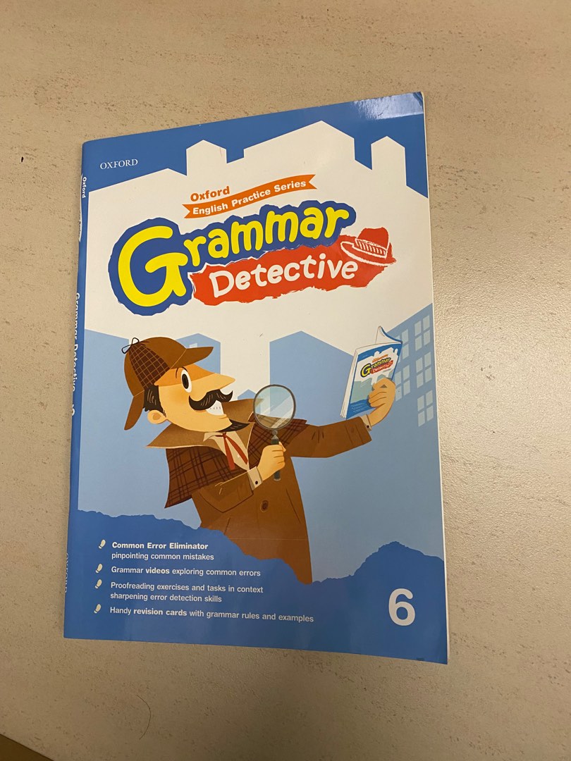 呈分試 ️Oxford Grammar Detective 6 附答案, 興趣及遊戲, 書本 & 文具, 補充練習 - Carousell
