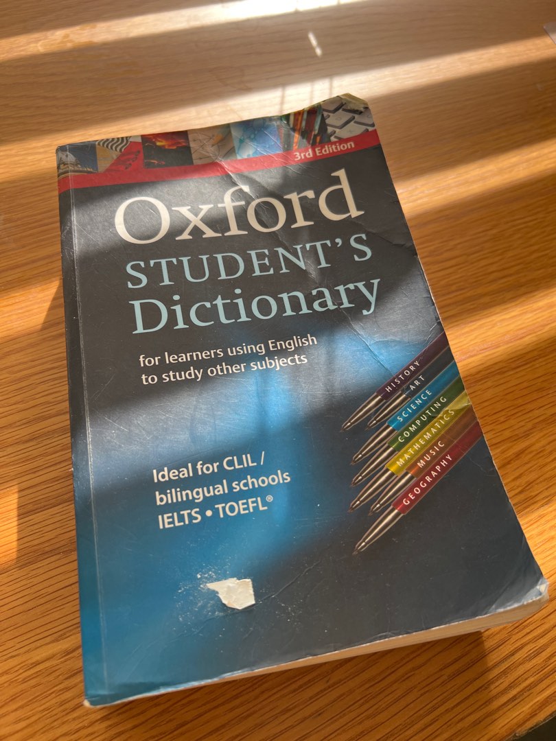 Oxford Students dictionary 牛津學生英語詞典第三版牛津英語詞彙語法寫作學習英文原版, 書籍、休閒與玩具, 書本及雜誌 ...