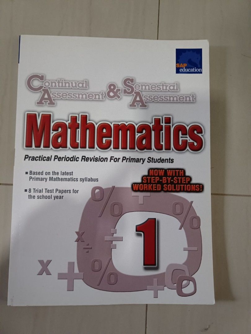 P1 Math, Hobbies & Toys, Books & Magazines, Assessment Books on Carousell
