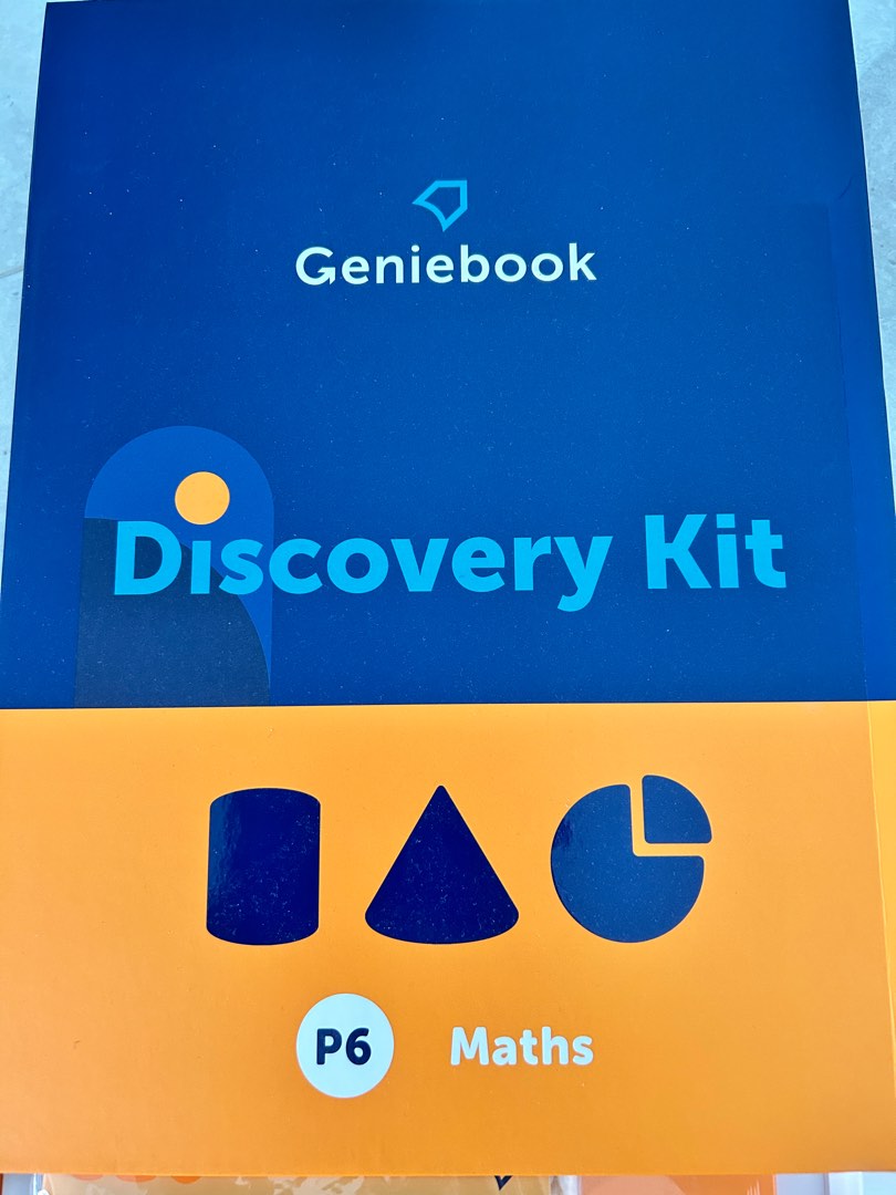 P6 Maths GenieBook Discovery Kit, Hobbies & Toys, Books & Magazines ...