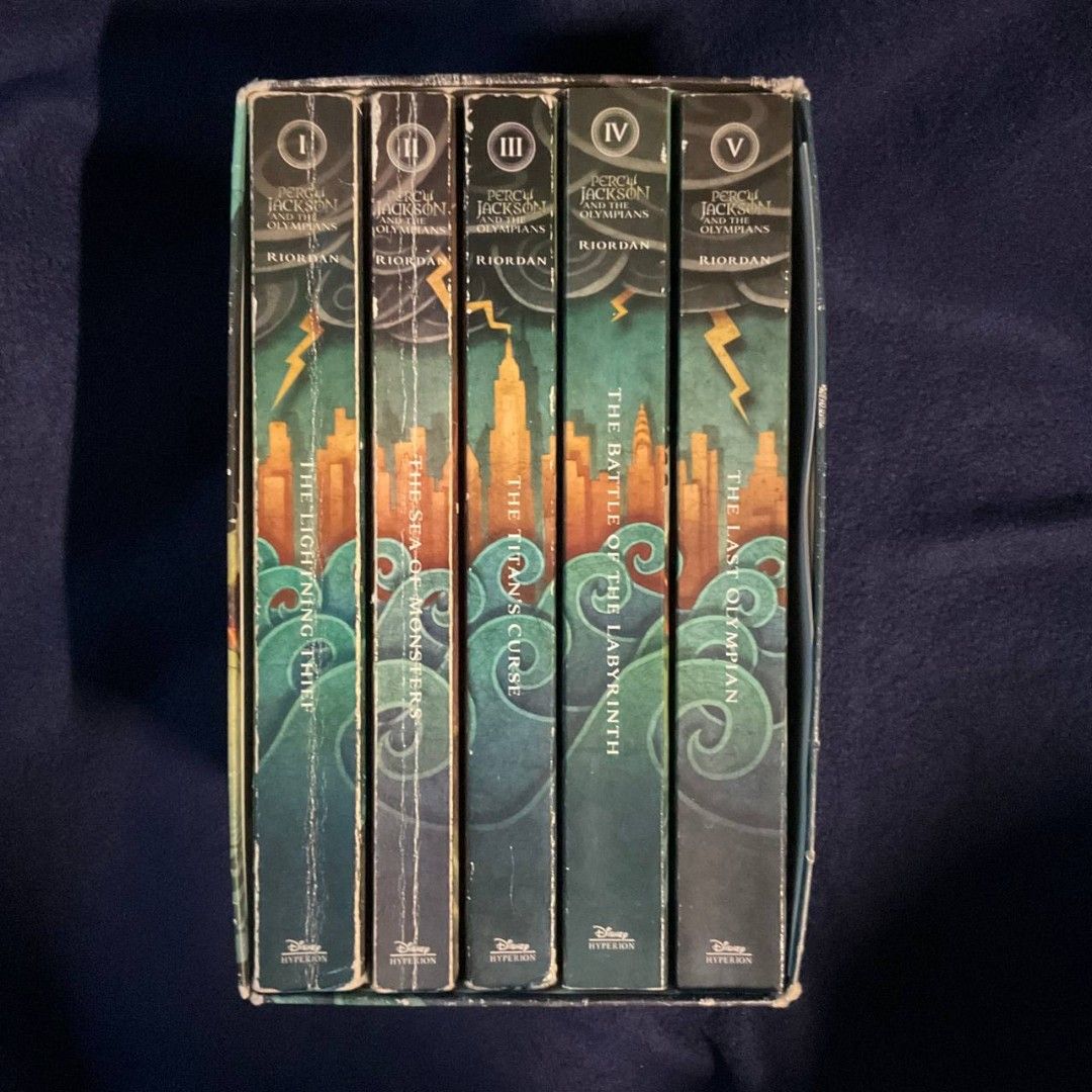 Percy Jackson and the Olympians Boxed Set, Hobbies & Toys, Books ...