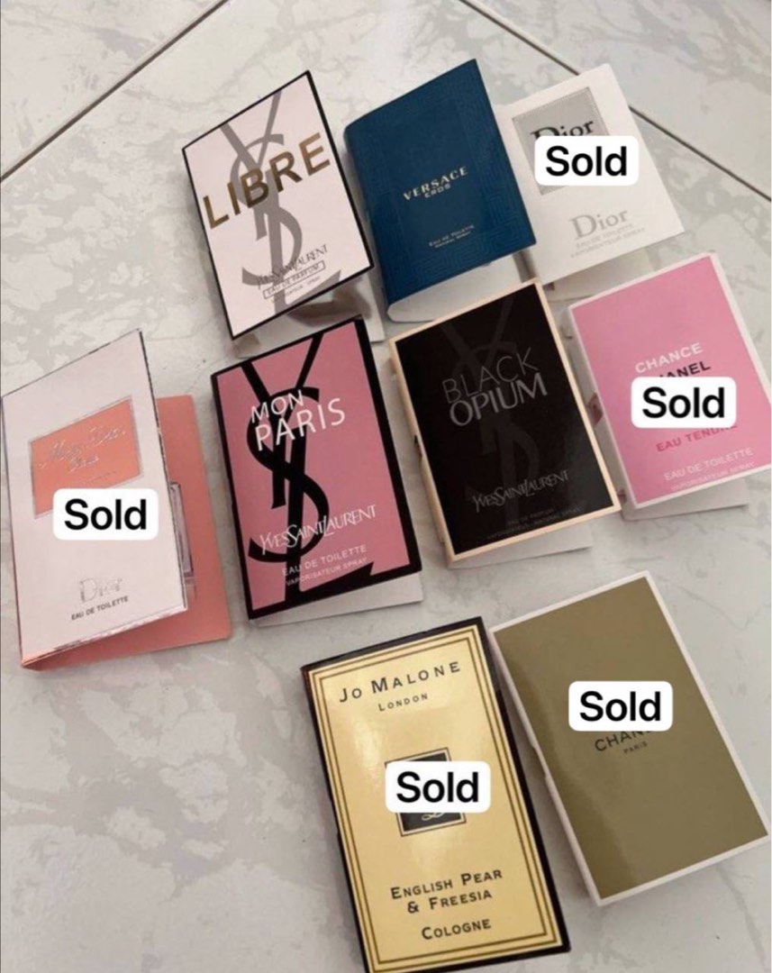Perfume samples, Beauty & Personal Care, Fragrance & Deodorants on ...
