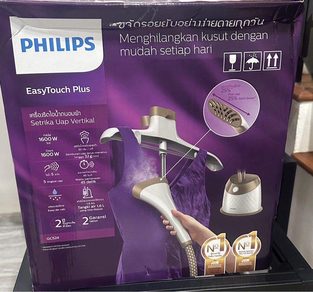 Philips easy touch plus Garment steamer, TV & Home Appliances, Irons ...