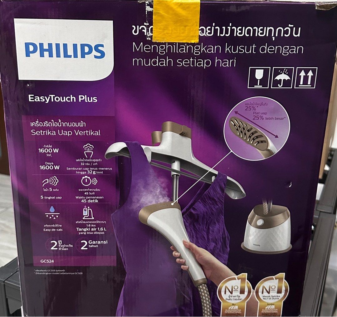 Philips Easy Touch Plus Garment Steamer, TV & Home Appliances, Irons ...