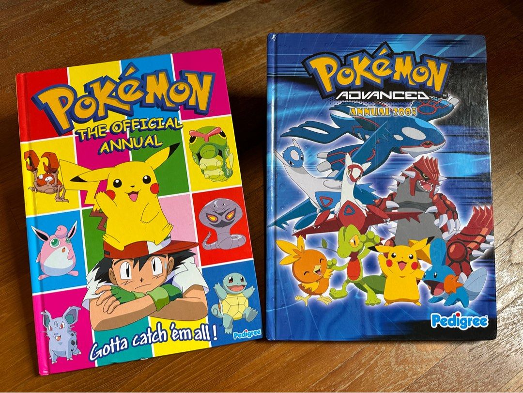 Pokemon Official Annuals (2001, 2005), Hobbies & Toys, Books ...