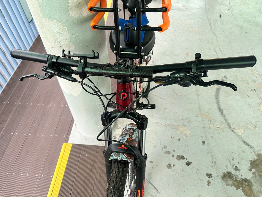 Polygon D5 Bicycle with child seat, Sports Equipment, Bicycles & Parts ...