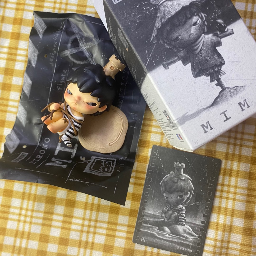 popmart hirono the mime prisoner, Hobbies & Toys, Toys & Games on Carousell